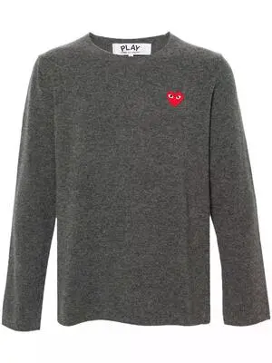 Play Comme Des Garcon Fine Knit Sweaters For Women
