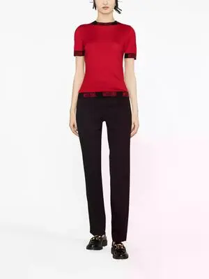 Moschino Virgin Wool Tailored Trousers