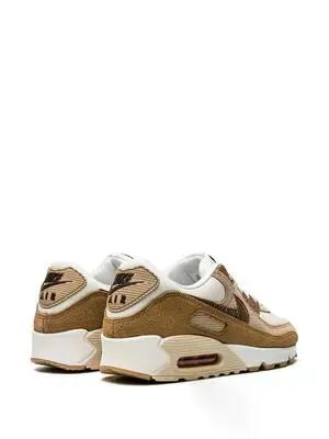 Nike Max 90 "pale Ivory Snakeskin Swoosh" Sneakers