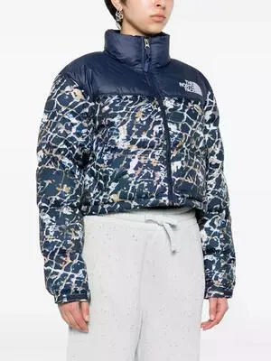 The North Face Abstract-print Quilted Jacket