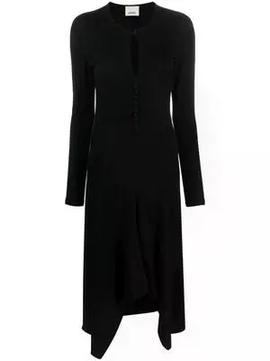 Isabel Marant Étoile Dorya Midi Dress - Black