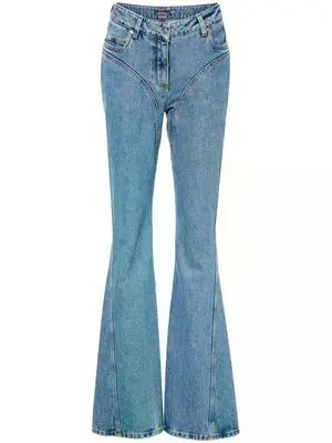 Mugler Frill Jeans For Women