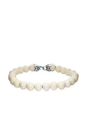 David Yurman Sterling Silver Spiritual Beads Bracelet - Neutrals