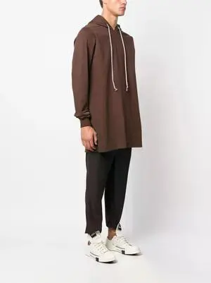 Rick Owens Drawstring Long Hoodie