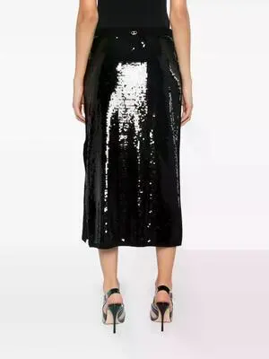 TWINSET Sequined Midi Skirt