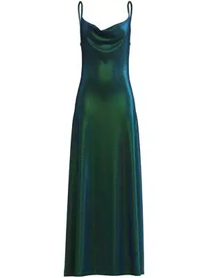 MARGHERITA MACCAPANI Lurex-detail Maxi Dress