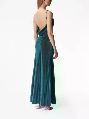 MARGHERITA MACCAPANI Lurex-detail Maxi Dress