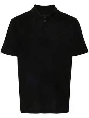 Givenchy Embroidered-monogram Cotton Polo Shirt