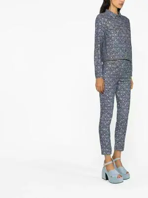 Moschino Monogram-print Denim Jacket