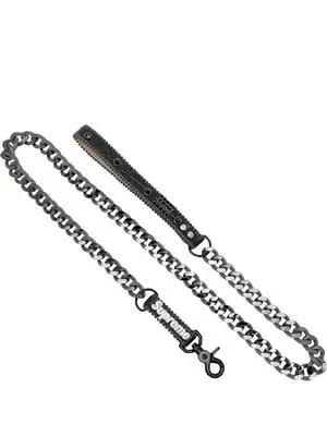Supreme X B.b. Simon Studded Dog Leash - Silver