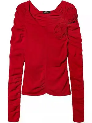 TWINSET Flower-detailing Top