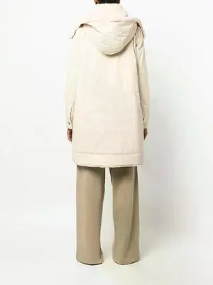 FAY Detachable-hood Parka Coat