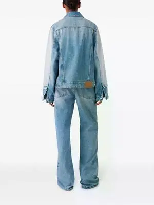 Stella McCartney Two-tone Straight Leg Jeans
