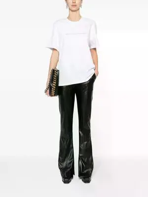 Stella McCartney Logo-print Cotton T-shirt - White