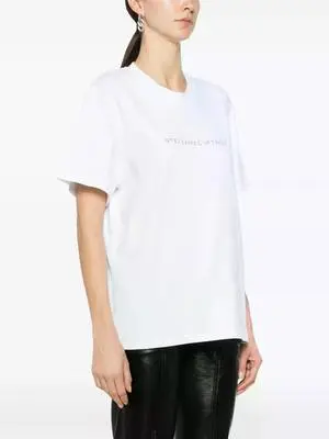 Stella McCartney Logo-print Cotton T-shirt - White