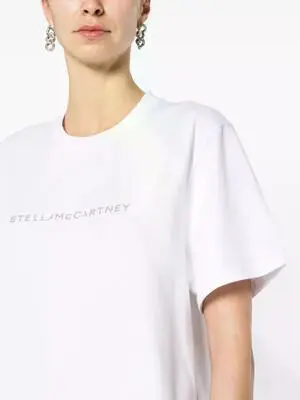 Stella McCartney Logo-print Cotton T-shirt - White
