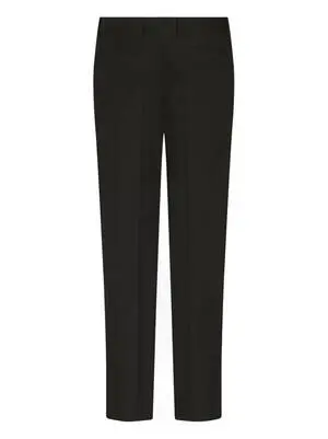 Etro Pressed-crease Tailored Trousers - Black