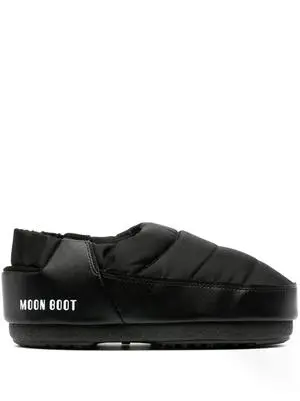 Moon Boot Elasticated Band Padded Slippers