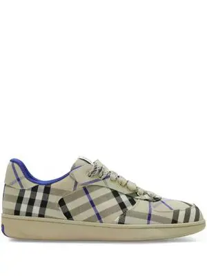Burberry Terrace Vintage Check Low-top Sneakers - Neutrals