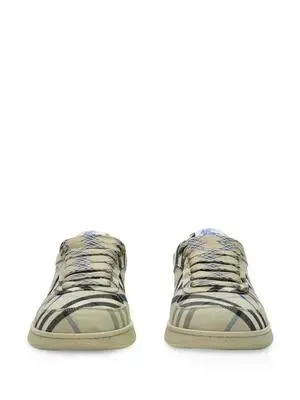 Burberry Terrace Vintage Check Low-top Sneakers - Neutrals