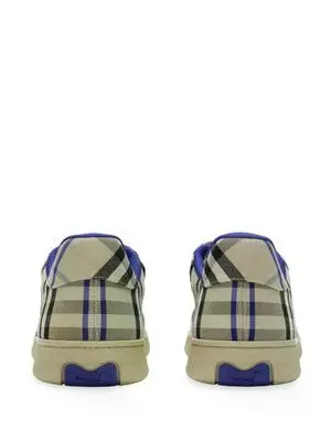 Burberry Terrace Vintage Check Low-top Sneakers - Neutrals