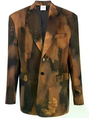 Vetements Overbleached Single-breasted Blazer