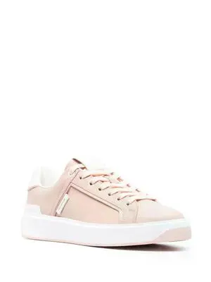 Balmain B-court Leather Sneakers - Pink