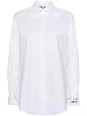 Moschino Chest-pocket Poplin Shirt - White