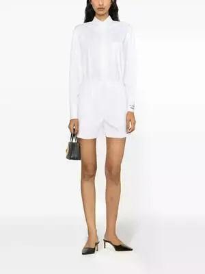 Moschino Chest-pocket Poplin Shirt - White