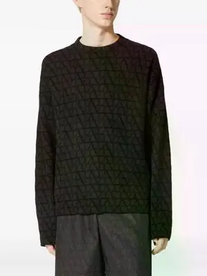 Valentino Garavani Toile Iconographe Wool Jumper