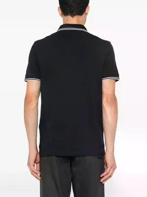 Stone Island Compass-motif Polo Shirt - Blue