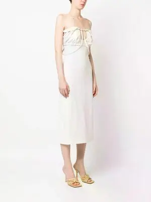Jacquemus Tailored Strapless Dress
