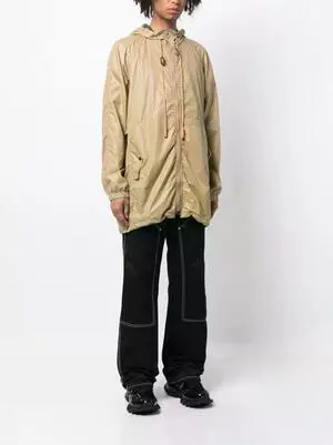 PRIVATE STOCK LABS The Demarchelier Drawstring-hood Jacket
