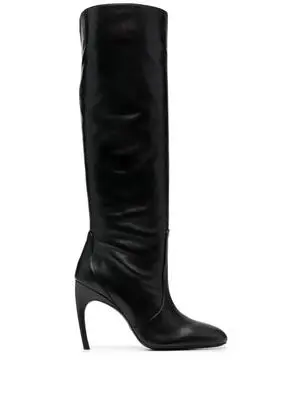 STUART WEITZMAN Luxecurve 100mm Round-toe Boots
