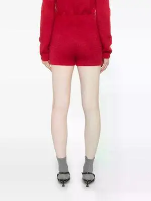TWINSET Emily Knit Shorts - Red