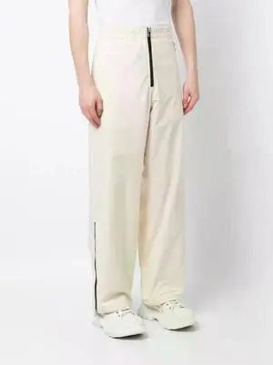 OAMC Zip Detail Wide-leg Trousers