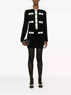 SELF-PORTRAIT Knitted Mini Skirt