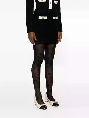 SELF-PORTRAIT Knitted Mini Skirt