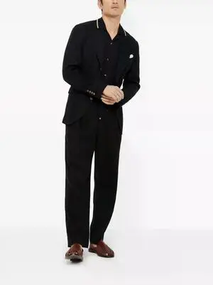 Brunello Cucinelli Peak-lapels Linen-blend Blazer