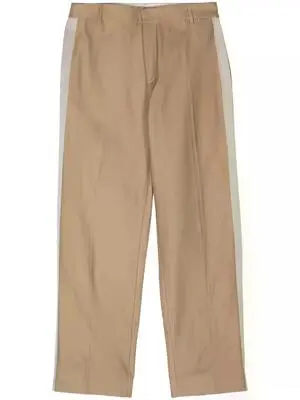 BLUEMARBLE Tape-detailing Straight-leg Trousers