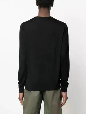 BALLANTYNE Crew-neck Wool Jumper - Black