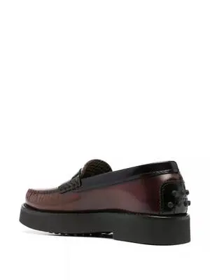 TOD'S Two-tone Leather Loafers