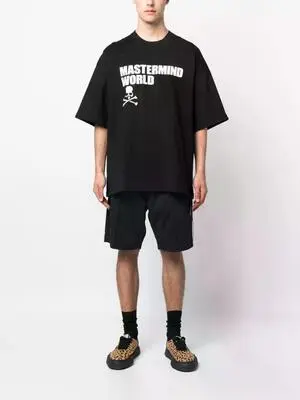 MASTERMIND WORLD Oversized Logo-print T-shirt