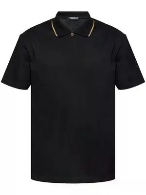 Versace Stripe-detail Polo Shirt