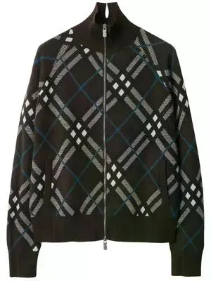 Burberry Zip Up Cardigans For Men
