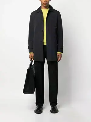 MOORER Classic-collar Trench Coat