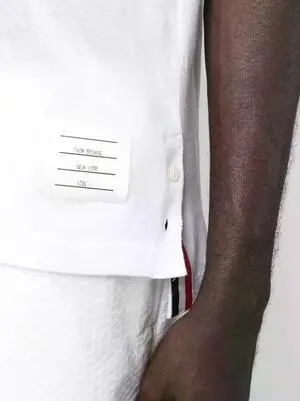 Thom Browne Rwv-stripe Knitted Top