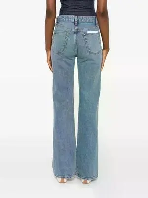 FRAME The Arrow Bootcut Jeans - Blue