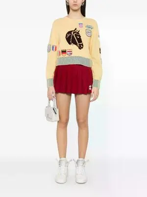 Amiri Ma Quad Mini Skirt
