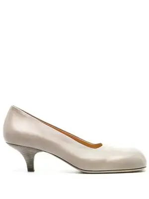 Marsèll 50mm Tillo Square-toe Pumps - Grey